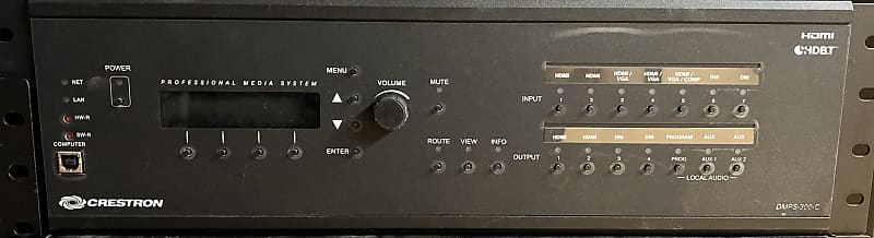 Crestron DMPS-300-C 2019 - Black | Reverb