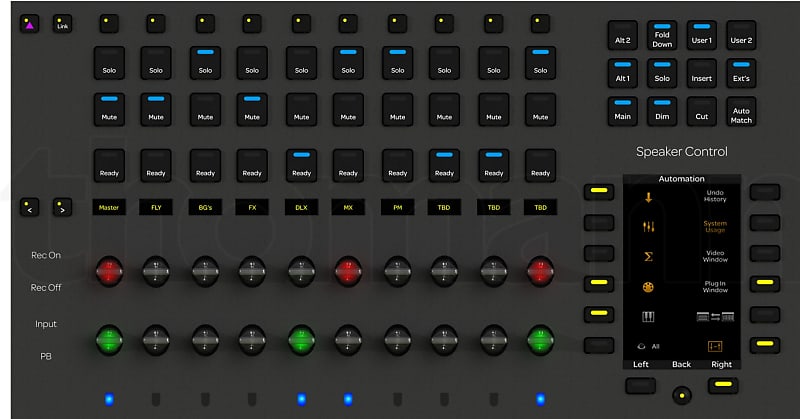 Avid//Pro Tools S6 Master Post Module - Schwarz | Reverb