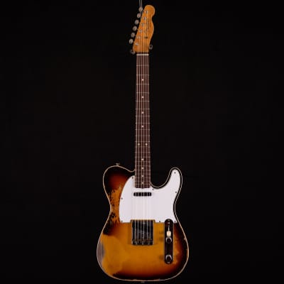 Fender Custom Shop 1959 Telecaster Super Heavy Relic Faded | Reverb