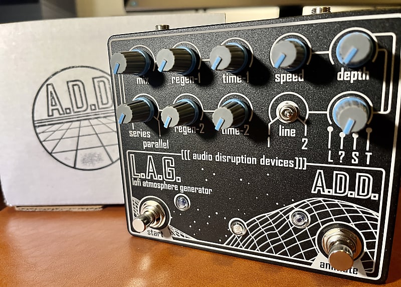 Audio Disruption Devices L.A.G v2 Dual Lofi Delay 2022 - Grey | Reverb