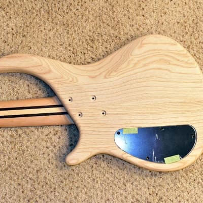 NEW! Warmoth Gecko 5 String Bass Body & Neck, Unfinished | Reverb