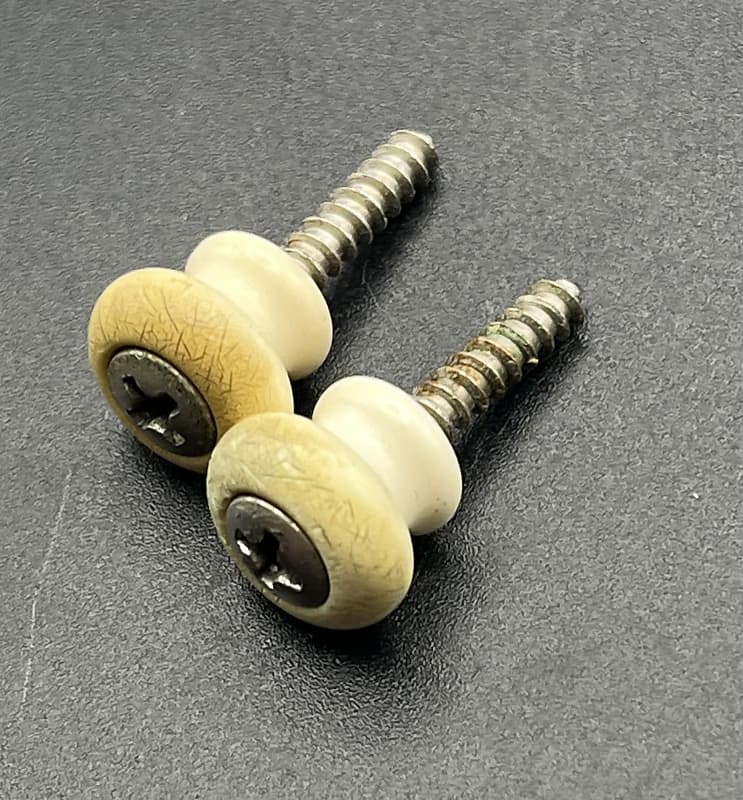 1960s Vintage Hofner Strap Buttons - pair | Reverb