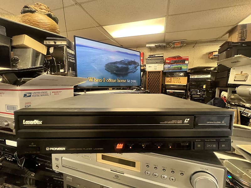 Vintage Pioneer Laservision LaserDisc Player Model LD-838D | Reverb