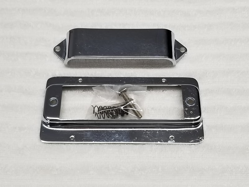 1970s Rickenbacker 4001 Bridge Pickup Ring & Cover - Complete | Reverb