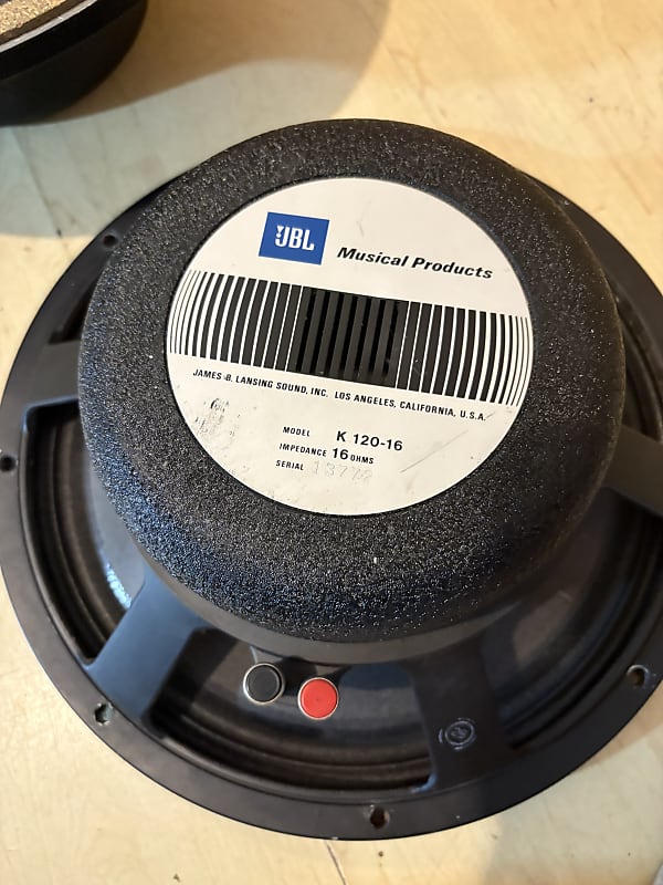 JBL K-120 16 OHM Mid 1970’s | Reverb UK