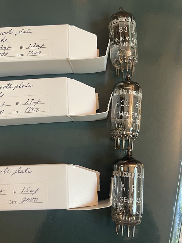 Ei Yugoslavia pre-war 12AX7 ECC83 tubes valves, matched trio | Reverb