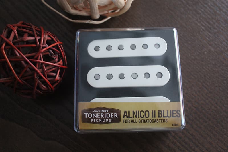 Tonerider Alnico II Blues SSS Stratocaster Pickups Set - | Reverb