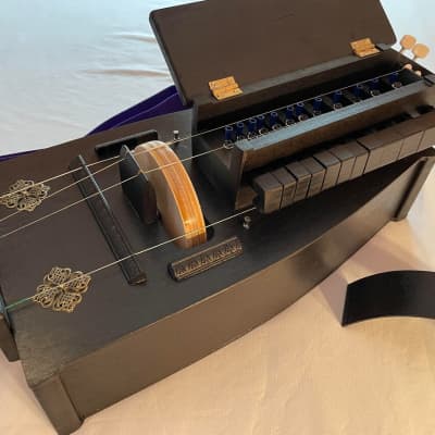 Hurdy-Gurdy - 4 string - Black Hurdy Gurdy Lira | Reverb