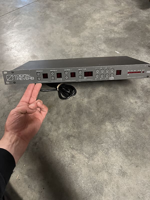 MXR/ART Ø1 Model 191 digital reverb 1983 - Black | Reverb