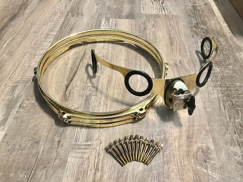 DW Collector’s Series Brass Hardware off a 12” Tom; 2.3mm | Reverb