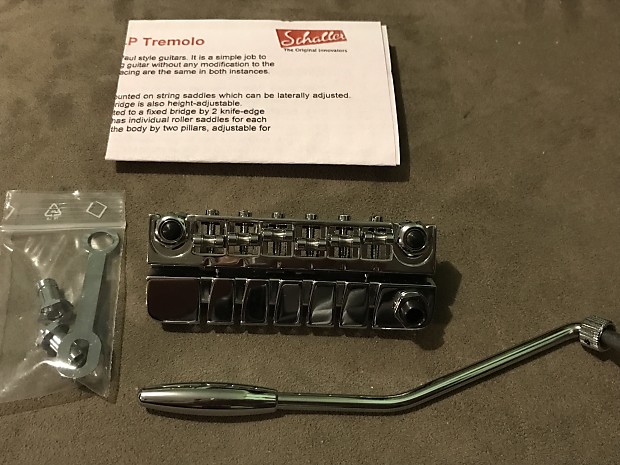 Schaller 4201 Retrofit Tremolo System Chrome | Reverb