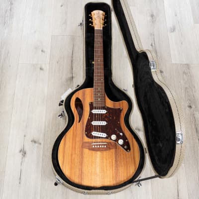 Cole Clark TL2EC-BLBL-SSS True Hybrid Thinline Grand | Reverb