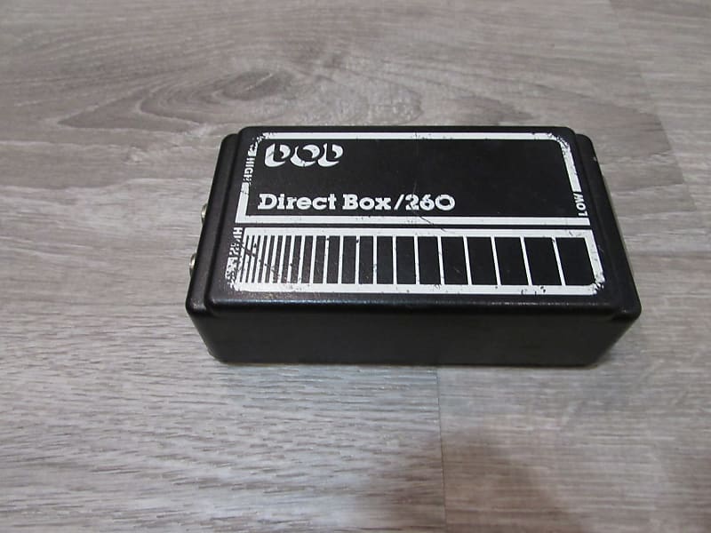 DOD Direct Box 260 1980's - Black | Reverb