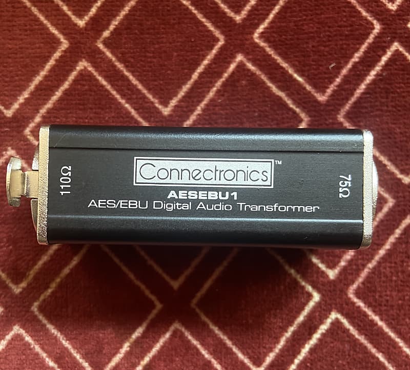 Connectronics AESEBU1 110/75 ohm transformer | Reverb