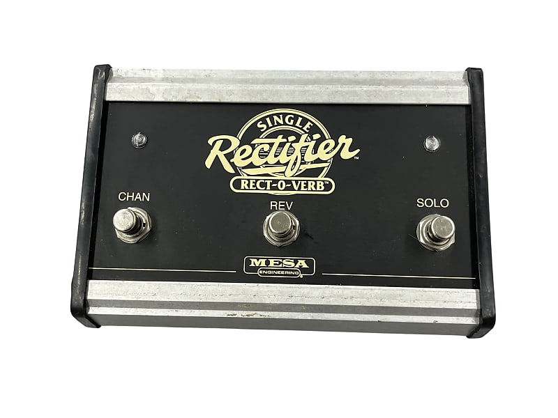 Mesa Boogie Single Rectifier RECT-O-VERB Footswitch Only | Reverb