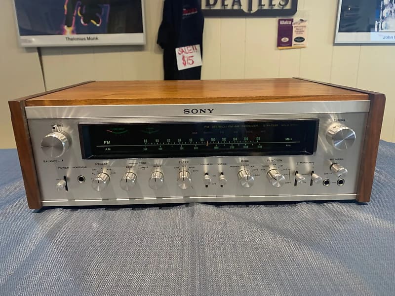 Sony STR-7065 Stereo receiver * 60W RMS * 1972 * Wood Case | Reverb