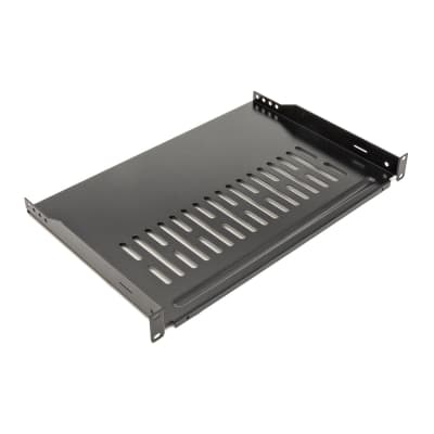 Lot of 2 Navepoint 1U 6" Rackmount Tray Fixed Rack Shelf | Reverb