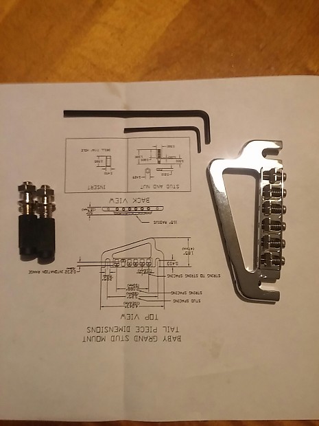 Hipshot Bridge Baby Grand Piano 2017 Chrome | Reverb