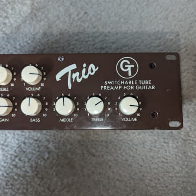 Groove Tubes GT Trio Switchable Tube Preamp for Guitar Brown | Reverb