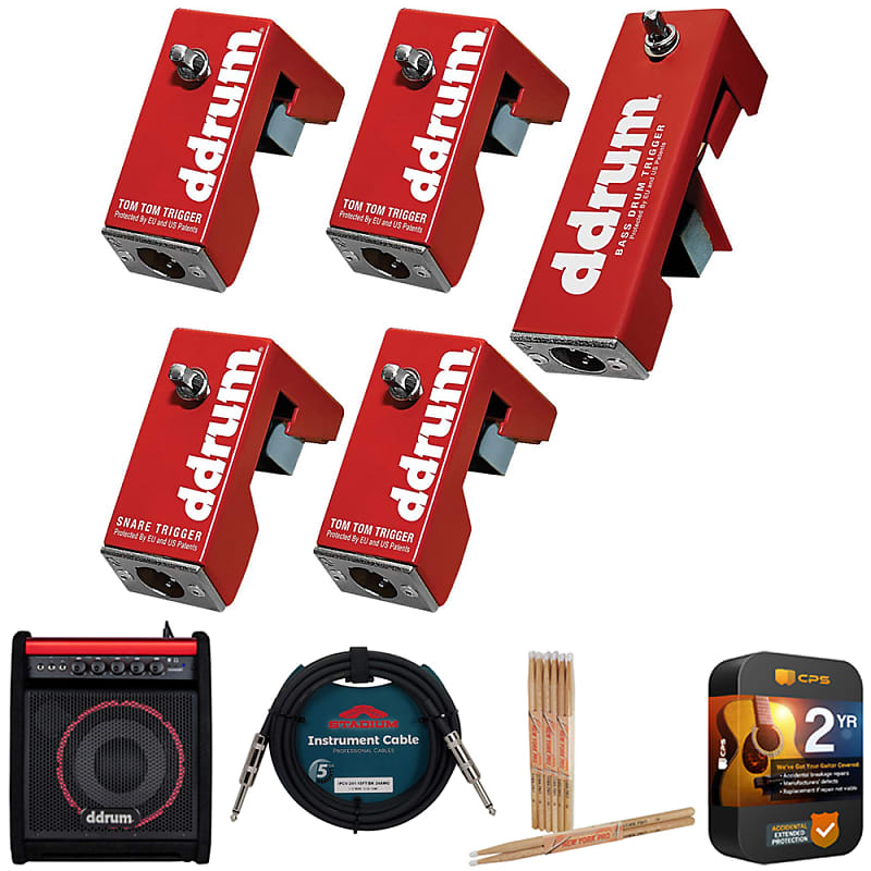 DDRUM Acoustic Pro Drum Trigger Kit with Music Equipment | Reverb