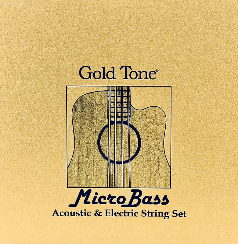 Gold Tone MBS MicroBass Rubber/Polymer Strings | Reverb