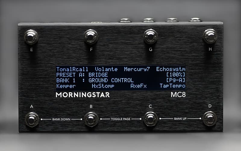 Morningstar MC8 MIDI Controller 2020 Granite | Reverb
