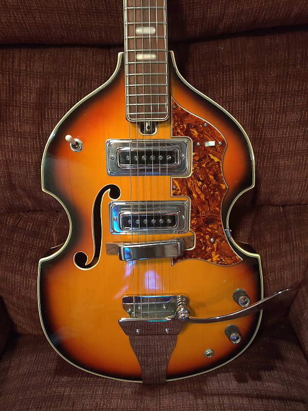 Kingston Violin Guitar Violin 60es - Sunburst | Reverb