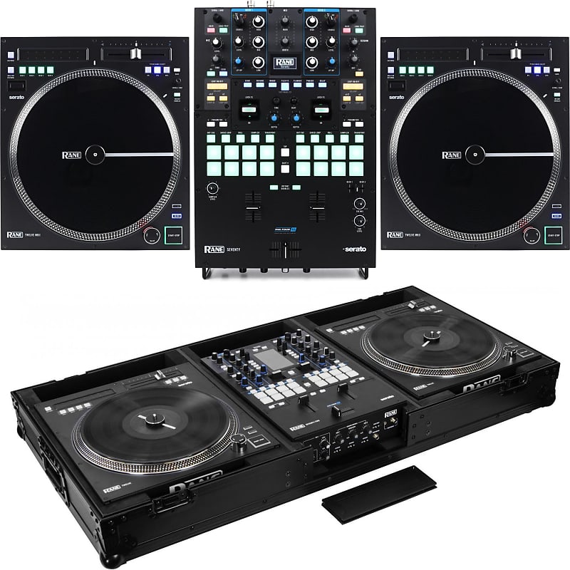 Rane Seventy 2-channel DJ Mixer and Dual Twelve MKII | Reverb