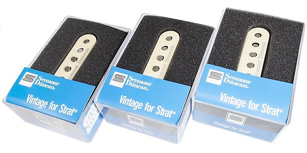 Seymour Duncan SSL-1 Vintage Staggered Stratocaster Pickup | Reverb