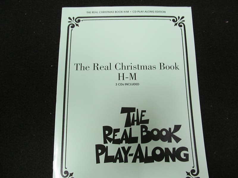 Hal Leonard The Real Christmas Play-Along Book H-M with 3 | Reverb
