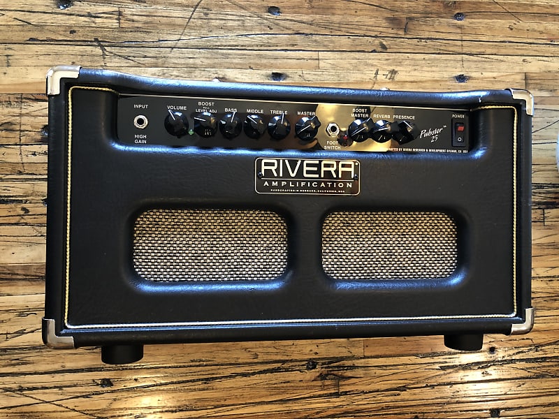 Rivera Pubster 25 Head 2010s - Black | Reverb