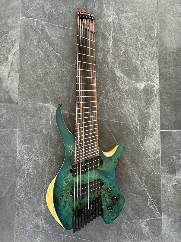 Agile 10 String Chiral Parallax 102528 EB CEP Satin Green / | Reverb