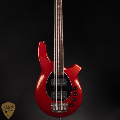 Ernie Ball Music Man Bongo 5 HH - Blood Orange | Reverb