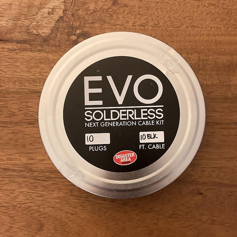 Disaster Area Evo Solderless Cabke Kit 10 plugs 10 Ft | Reverb
