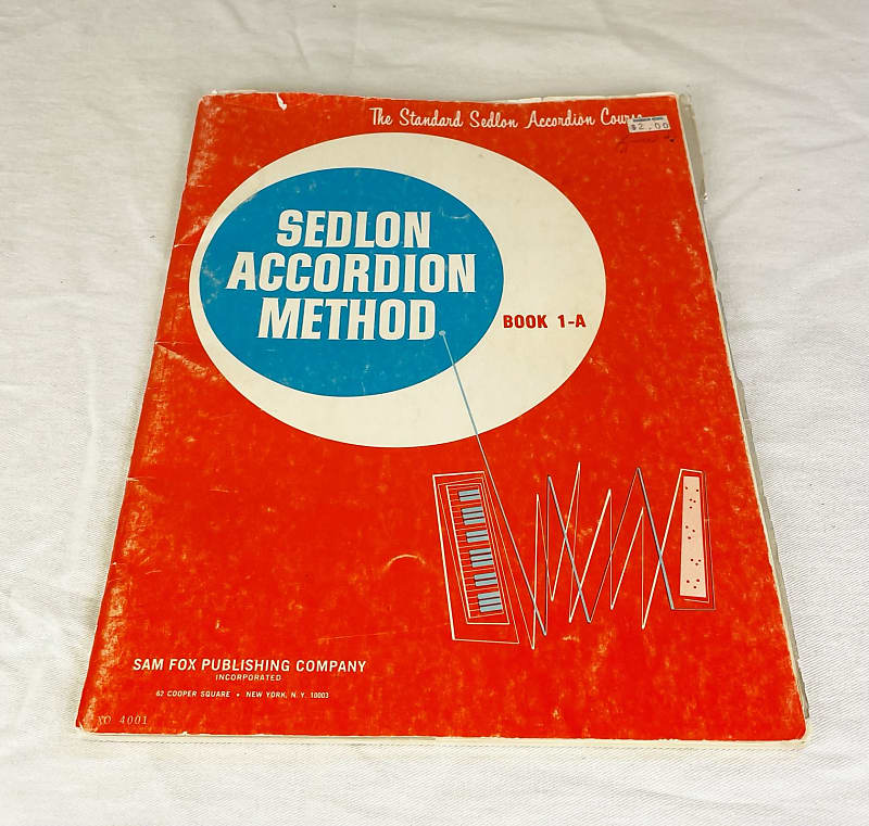 Used Piano Accordion Book - Sedlon Accordion Method - book 1a | Reverb