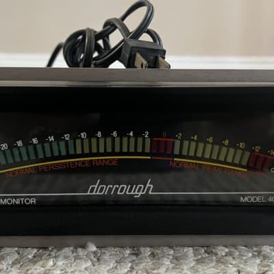 Dorrough 40A Loudness Meter, Pair with Rack mount | Reverb