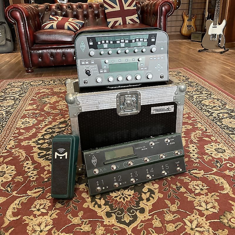 Kemper Power Head, Remote, Mission Pedal & Flight Case | Reverb