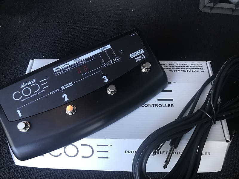 Marshall Code Footcontroller 2020 black | Reverb