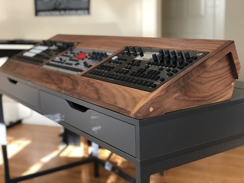 Walnut Elektron Trinity Stand - Analog Rytm / 4 and Octatrack | Reverb