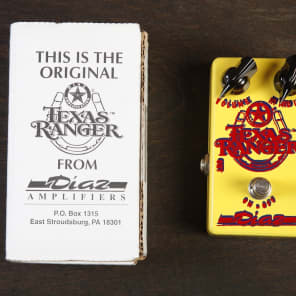 Diaz Texas Ranger Treble Booster Effects Pedal | Reverb