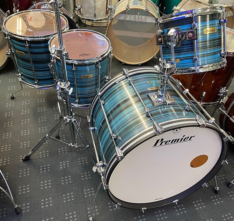 Premier Signia 12/14/16/24 Restoration Drum Set 1990s | Reverb
