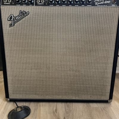 Fender Black Panel Super Reverb 2-Channel 40-Watt 4x10" | Reverb