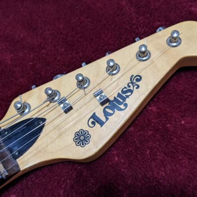 Lotus Strat Copy 1980s - Silverburst - Free Shipping | Reverb