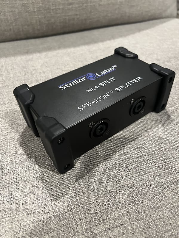 Stellar Labs NL4-SPLIT Speakon® Splitter Box - One NL4MP | Reverb