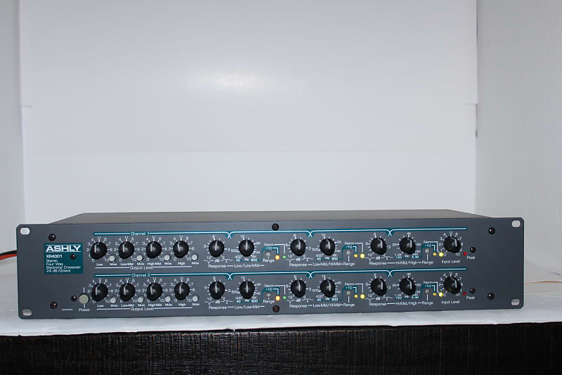 Ashly XR 4001 Stereo 4-Way Crossover Mint | Reverb