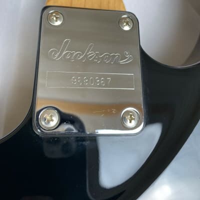 Jackson Dinky DK2 Black w/ chrome hardware, floyd rose, Gator | Reverb