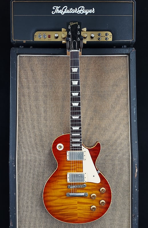 2002 Gibson '59 Reissue Les Paul - MONSTER TOP - COA - | Reverb