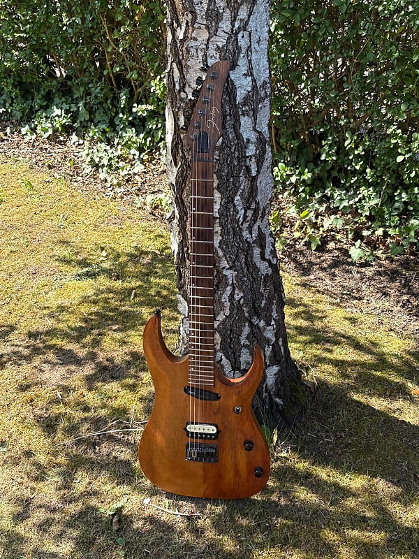 Jaden Rose Custom Shop Guitar with Afzelia body + BKP and | Reverb UK