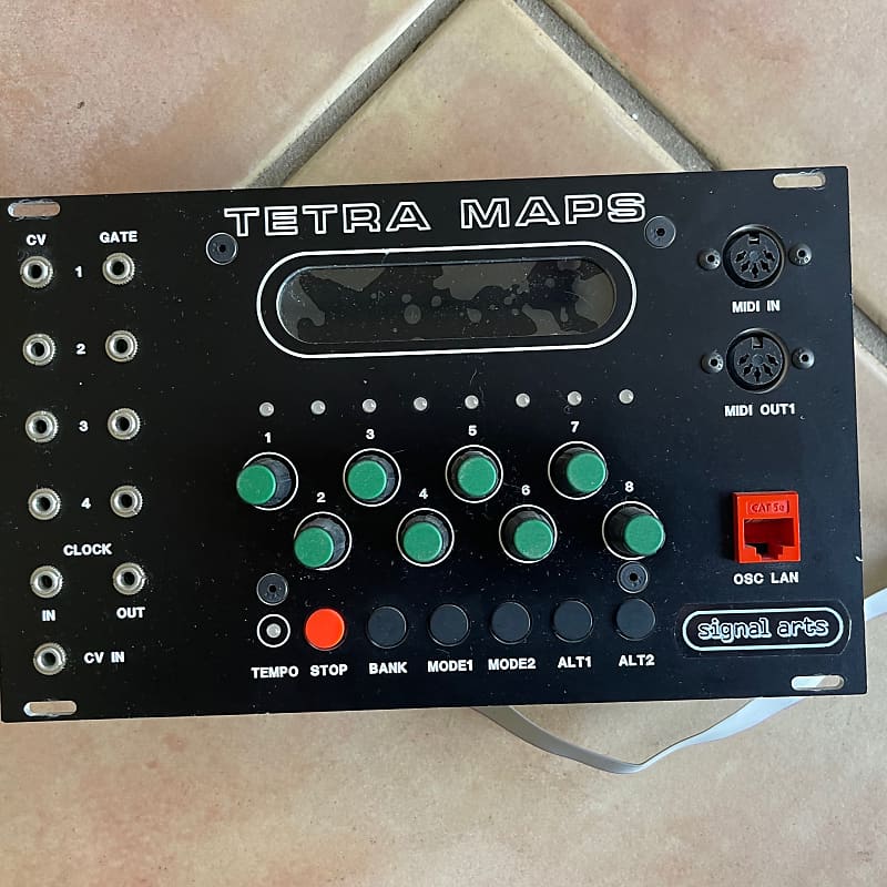 Signal Arts Tetra MAPS ( Eurorack Performance Sequencer with | Reverb