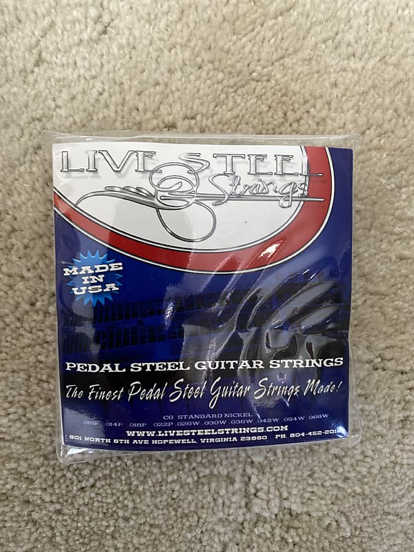 Live Steel Strings Stainless set, 10 string C6 for pedal | Reverb